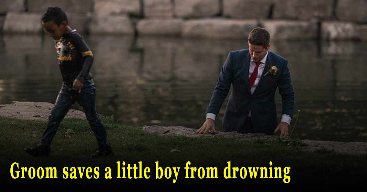 Groom saves a little boy from drowning | Wedding DVD's