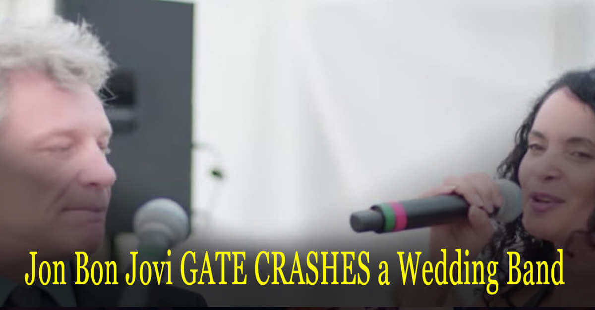 Jon Bon Jovi Gate Crashes A Wedding Band Gerry Duffy