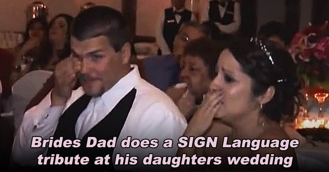 Father Sign Language Wedding